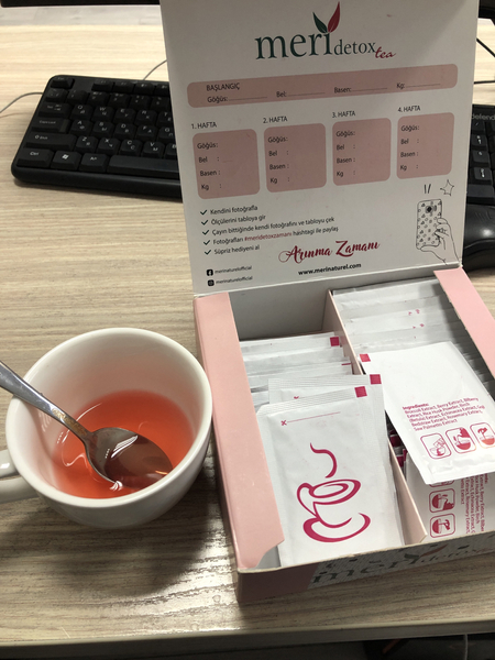 meri detox tea очищает организм и помогает похудеть