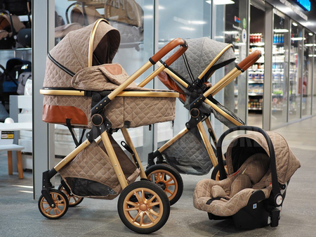 Коляска трансформер Lux Mom Bolina V9 2в1 / Новое в коробке!