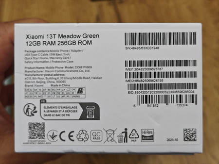 Xiaomi MI 13T 12/256