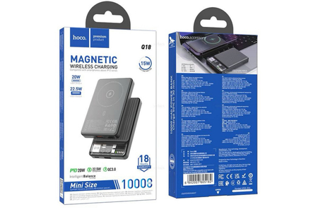 Магнитный Power Bank MagSafe Hoco Q18