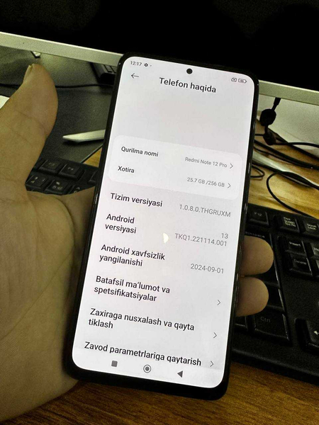 Redmi not 12 pro 8x256Gb