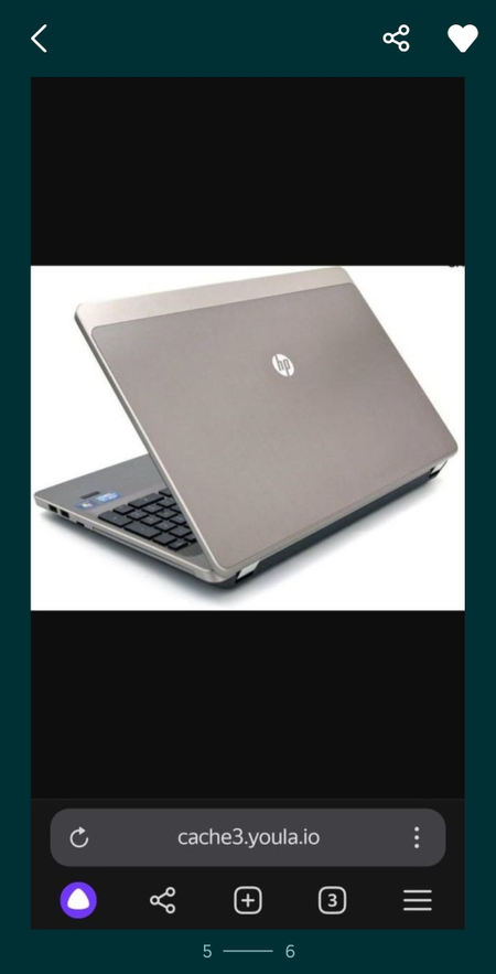 Hp probook 4530s noutbook ( opratifka 8.gb ( ssd 128 gb xotira HHD 512