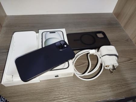 Iphone 15 128 Black titanium 100%