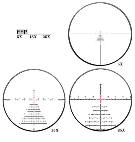 Discovery Gen II ED5-25X56 с подсветкой, противоударный