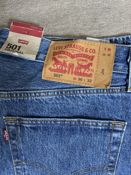 Levis original мужские джинсы из USA 501 model