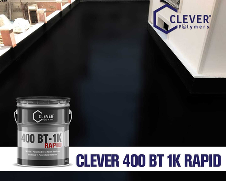 Clever Polymers 400 BT 2K Битумно полиуретановая гидроизоляци
