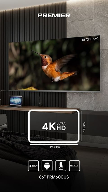 Premier TV 86 UHD 4K