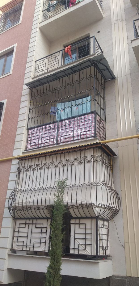 Решётка, Решотка на окна, Казырёк