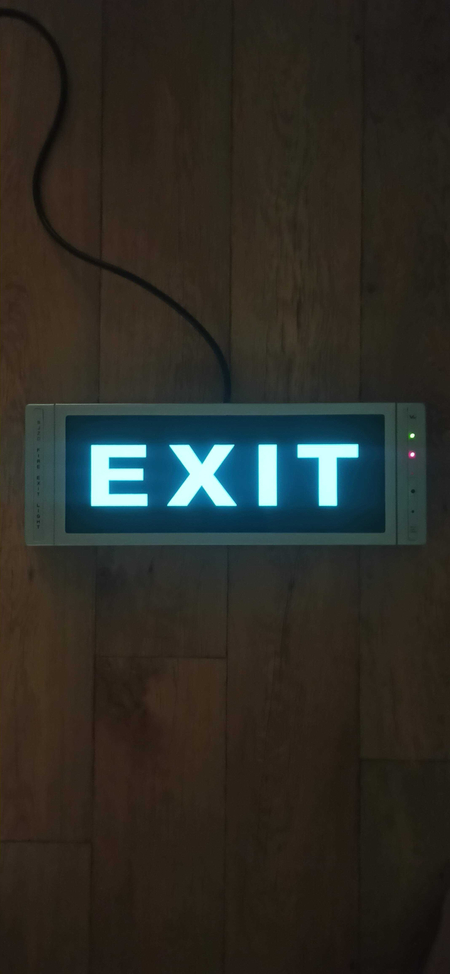 Световое табло Exit (Выход)