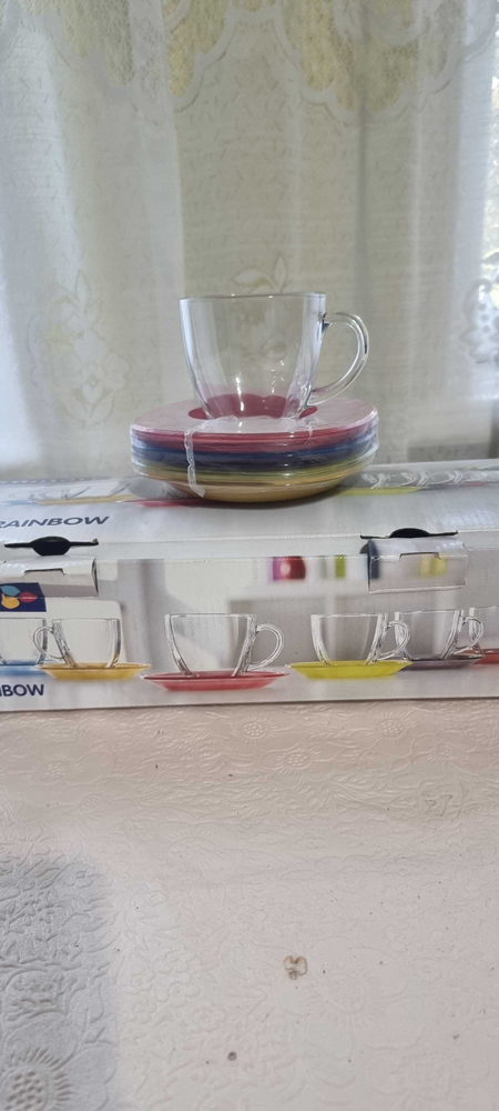 Чайный сервиз Luminarc Carina Rainbow , 6 персон, 12 предм.
