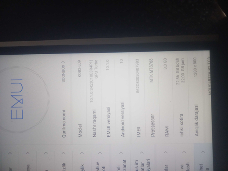 HUAWEI mate pad T 8