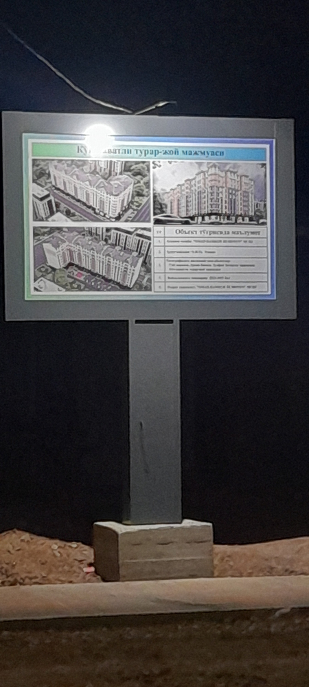 Bilbord shu va shunga oxshash reklama abyektlar yasab ornatib beriladi