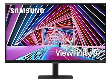27-дюмовый монитор Samsung ViewFinity S7 27 4K 60 -  LS27A700NWPXUZ