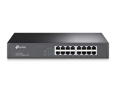 16-портовый мегабитный энергосберегающий коммутатор Tp Link SF1016DS