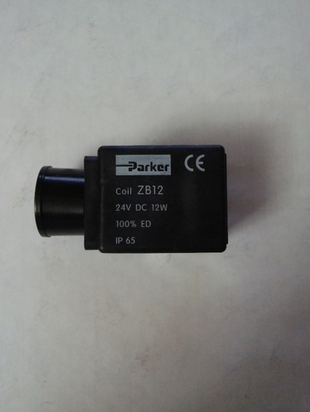 Катушка электромагнитная Parker ZB12 24VDC 12VA ø14мм италия
