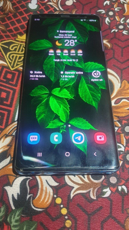 Samsung not 8  64 talik