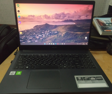 Noutbuk Acer core 5 dasturchilar uchun