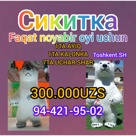 Ayiq tugilgan kun айик