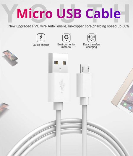 Супер-быстрый кабель USB3.0/ТypeC 7A 100W/Micro USB 5 А