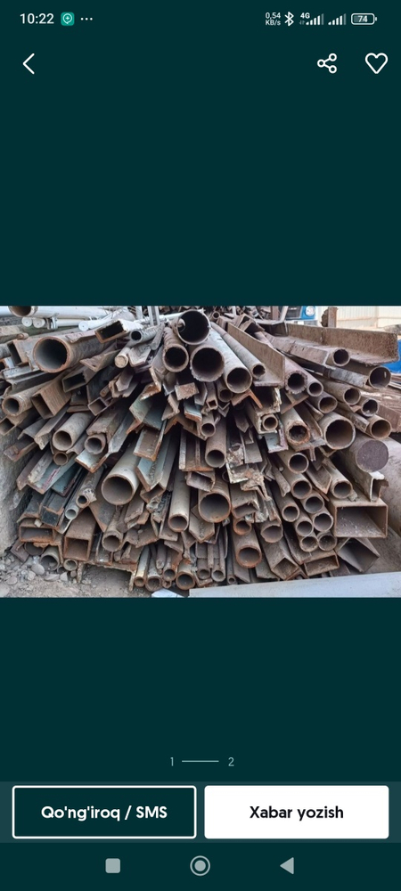 Metallom olib ketamiz 5000 dan