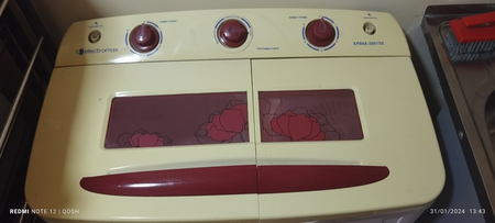Electromax polavtomat kir moshinasi 7 kg