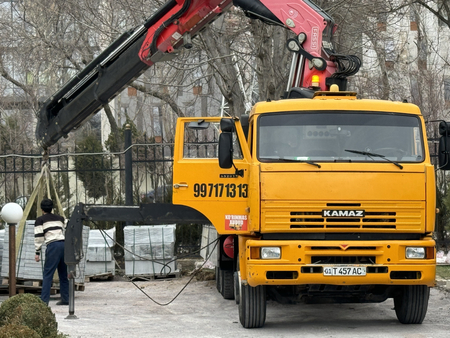 Manipulyator kamaz kondisaner polniy full