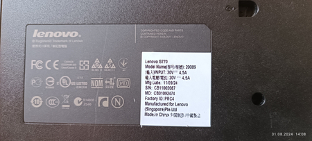 Продам ноутбук Lenovo G770 (17.3