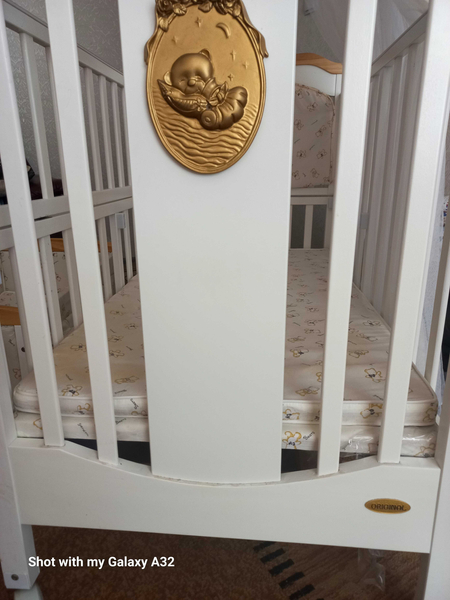 Детская кровать с люлькой