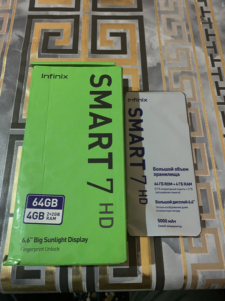 Infinix smart 7 64 gb yangi