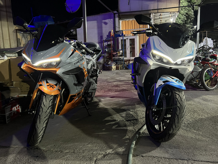 спортбайки 400сс