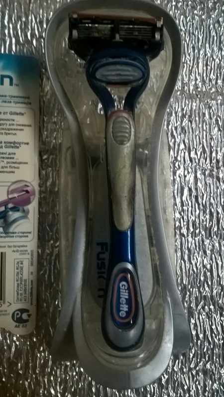 ОРИГИНАЛ БРИТВЕННЫЙ Станок Gillette Fusion 5 лезвий,сделано в Германии