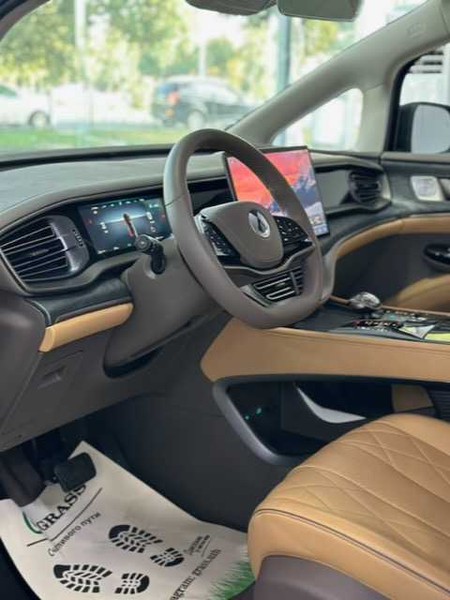 China Car avtosalonida Denza D 9 hybrid nalichida