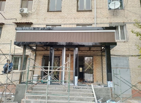 Dokon va binolar uchun alikafond alkafon alicabond аликабонд алюкабонд