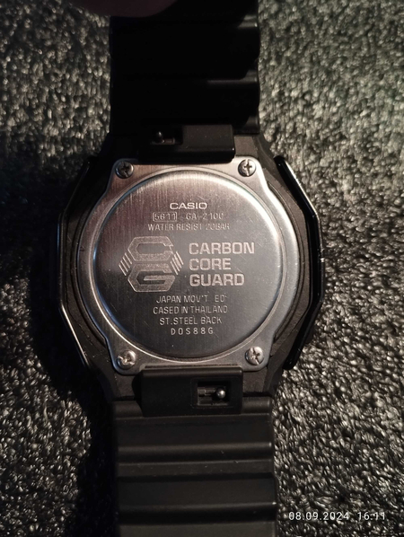 Японские часы Casio G-SHOCK в стальном/полимерном корпусе, оригинал