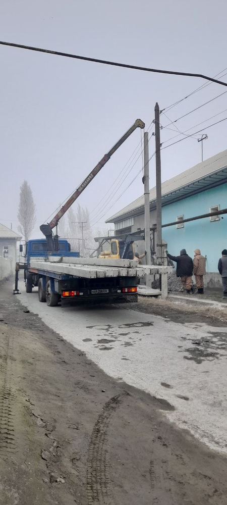 Латок труба столба