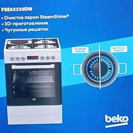 FSE63330DW: Электрическая плита, 60 см