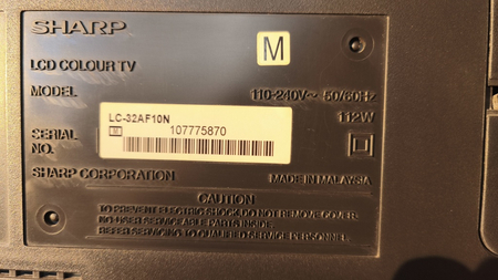 Продаю б/у телевизор Sharp 32\\\