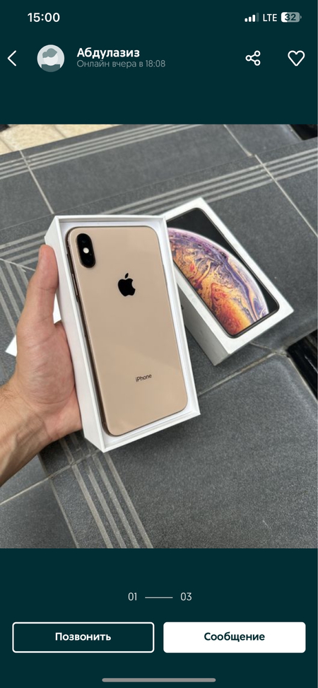 Phone XS max 256 tali