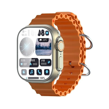 Smartwatch Ultra +8ta remeshok +chexol bonusga Casio soati nabor 8+2