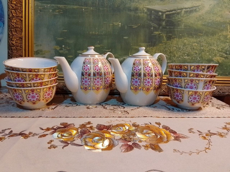Сервизы красивые
