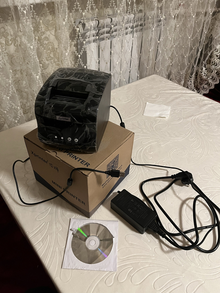 Xprinter XP-365B 20-82mm usb термопринтер