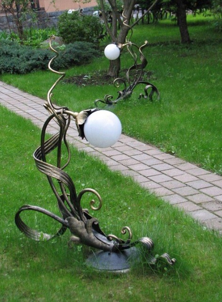 Фонари декор. Ковка. Металл. (Изготовление кованых издели)