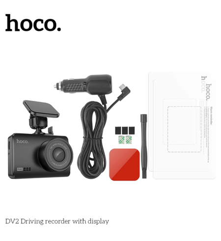 Видеорегистратор автомобильный HOCO DV2