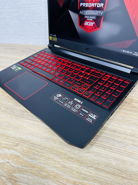 ACER Nitro Ryzen 5-12 Ядер+GTX1650-4ГБ DDR6 Идеал состояние