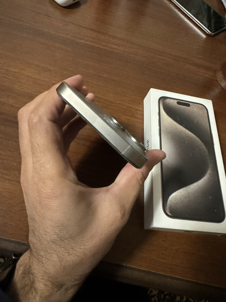 iPhone 15 Pro Max 256gb Dual Natural Titanium