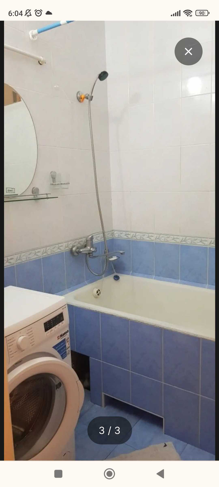 2xona kvartira sotiladi.3 xona qilingan