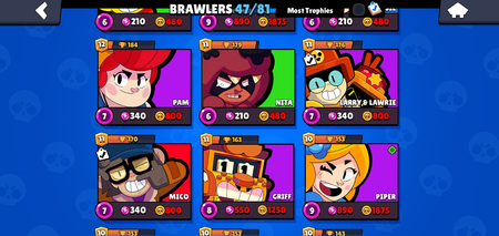 Brawl stars akkunt sotiladi