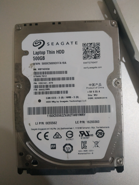 HDD 500GB noutbuk