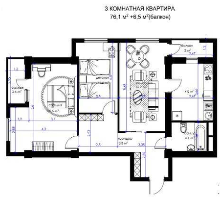 БЕЗ % РАССРОЧКА Яшнабадский район 40 лет!3х комнатная новостройка (НБ)