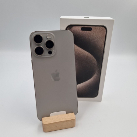 Iphone 15 pro max Natural Titanium 256GB!